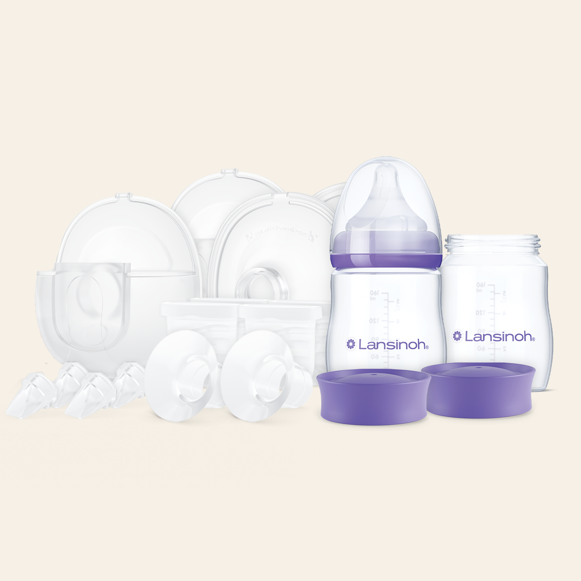 DiscreetDuo Extra Pumping Set – Lansinoh