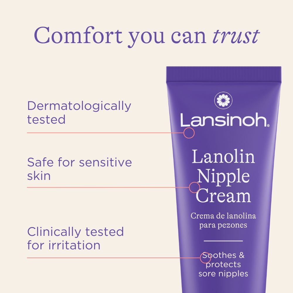 Lanolin Nipple Cream for Breastfeeding Moms | Lansinoh