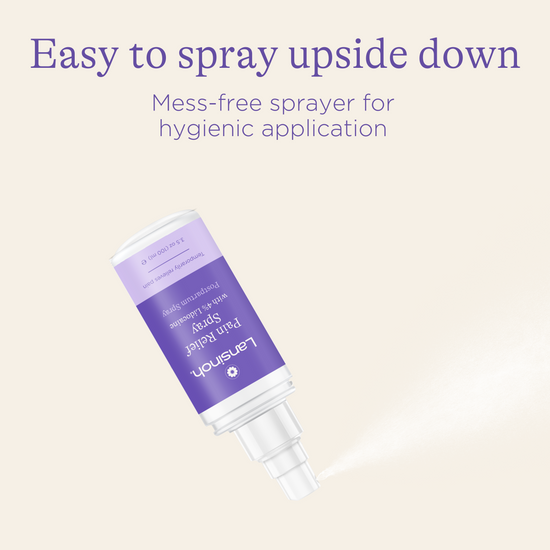 Pain Relief Spray 4% Lidocaine | Postpartum Numbing Spray – Lansinoh