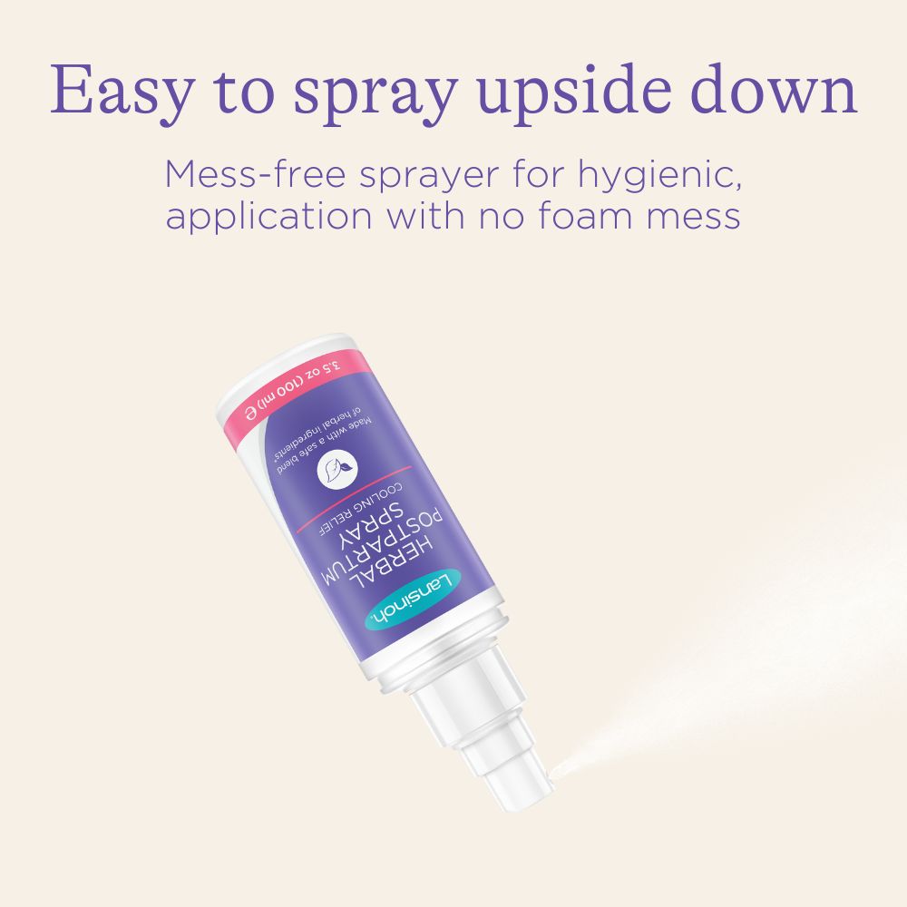 Lansinoh Herbal Perineal Spray | Postpartum Cooling Spray